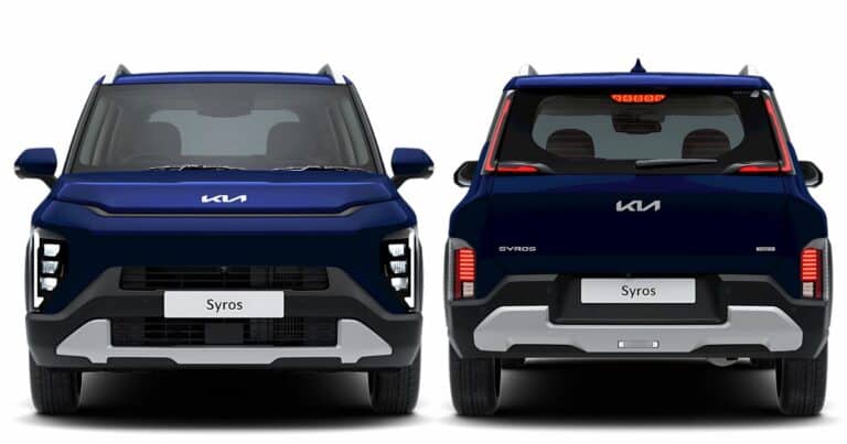 2025 Kia Syros SUV Unveiled: Pre-Bookings Begin January 3