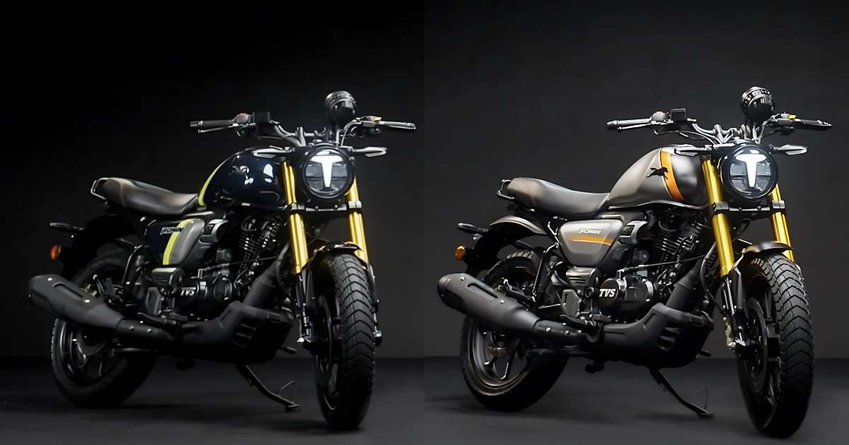 2025 TVS Ronin Brings Standard ABS and Two New Colour Options