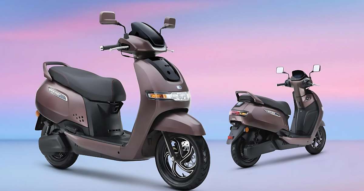 TVS iQube 3.1 kWh Launched at Rs 1.10 Lakh - 123 km Range