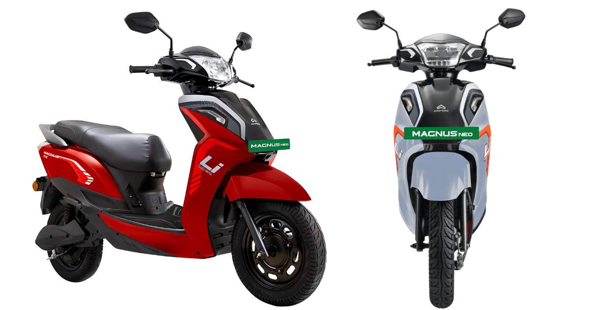 Ampere Magnus Neo Electric Scooter Launched at Rs 79,999