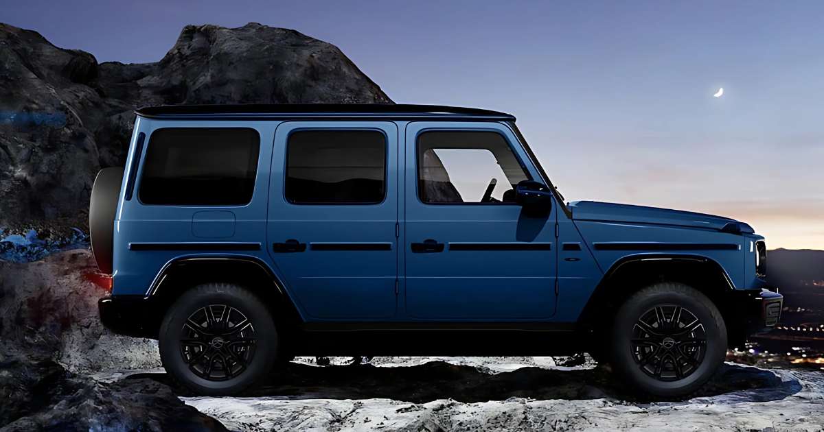 Mercedes G 580 Electric SUV Launched At Rs 3 Crore
