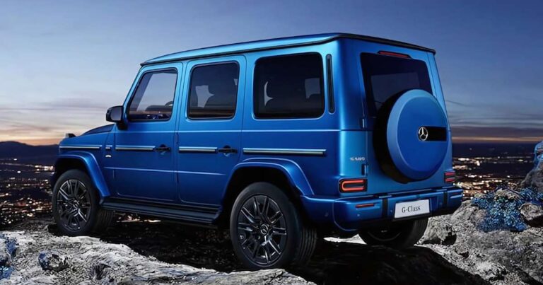 Mercedes G 580 Electric SUV Launched At Rs 3 Crore