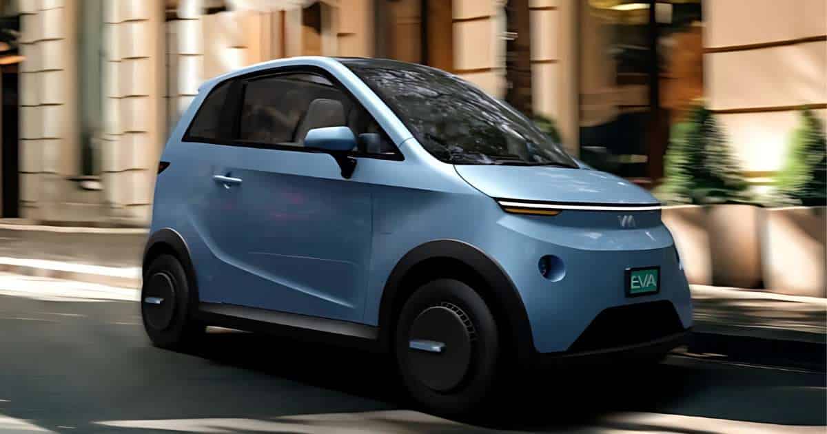 Solar-Powered Vayve Eva Electric Car Launched in India at Rs 3.25 Lakh