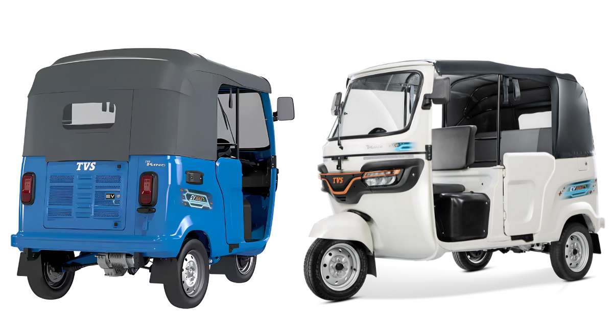 TVS King EV Max Electric Three-Wheeler Launched at Rs 2.95 Lakh